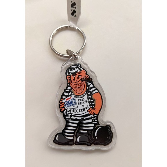 Accessories | New Alcatraz The Rock Prisoner Cell D Keychain Keyring ...